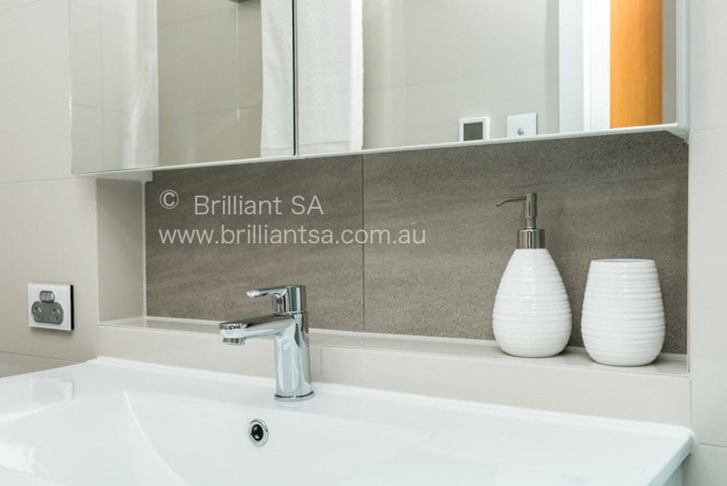 Narrow Modern Ensuite Solution | Portfolio | Brilliant SA