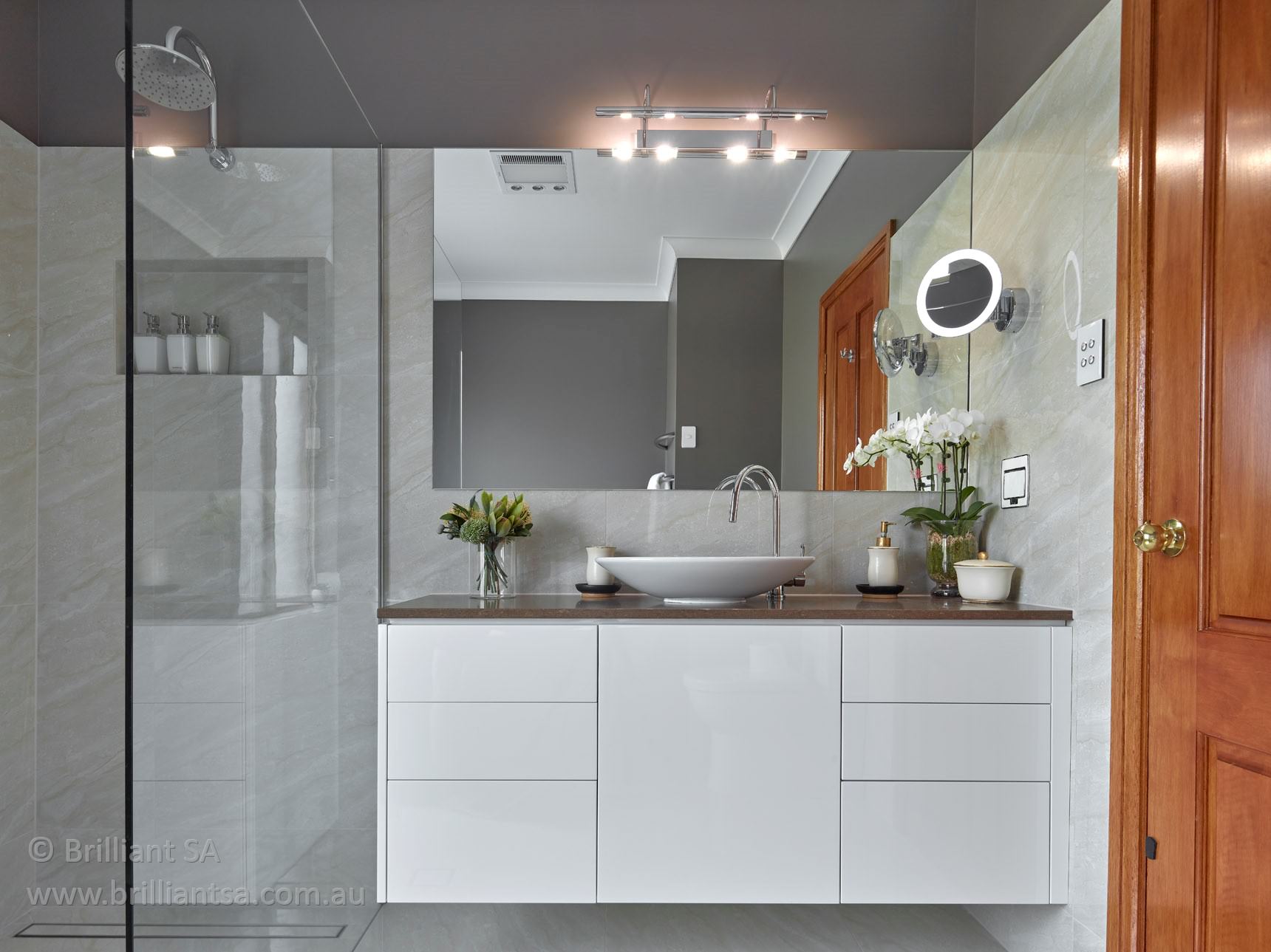 Large Format Luxury Bathrooms Ensuite | Portfolio | Brilliant SA