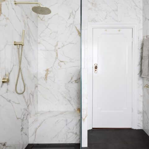 Contemporary Art-Deco Brighton Bathroom Renovation