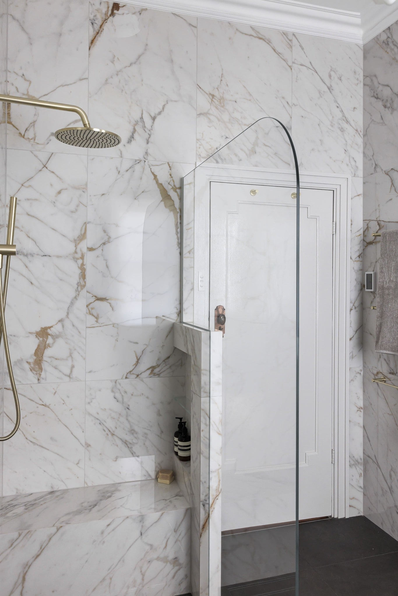 Contemporary Art-Deco Brighton Bathroom Renovation